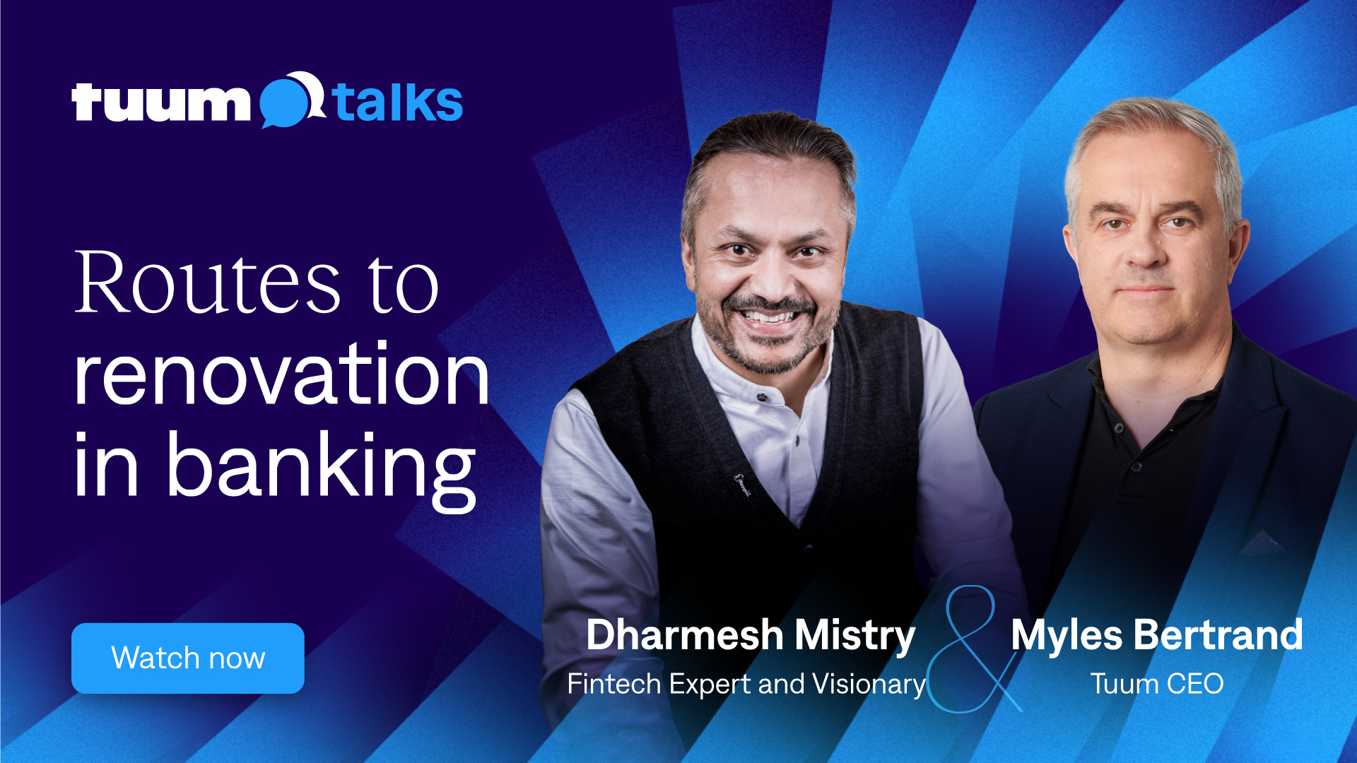 Routes to renovation in banking – Tuum Talks, Episode 1 | Tuum