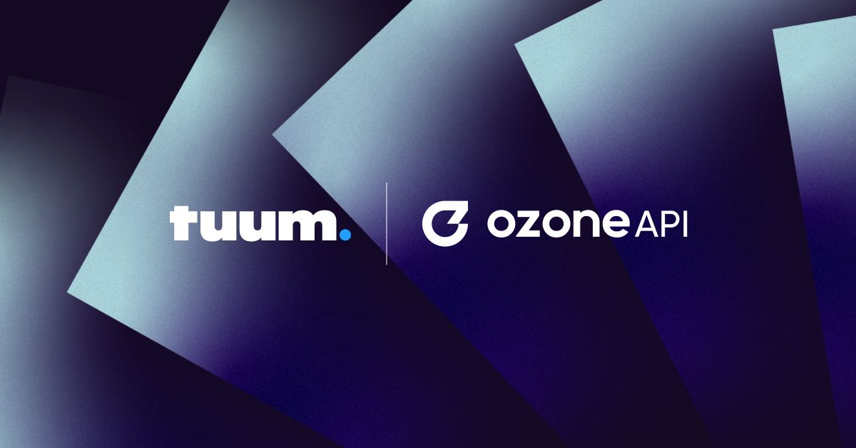 Ozone API x Tuum join forces to accelerate open banking worldwide - Tuum
