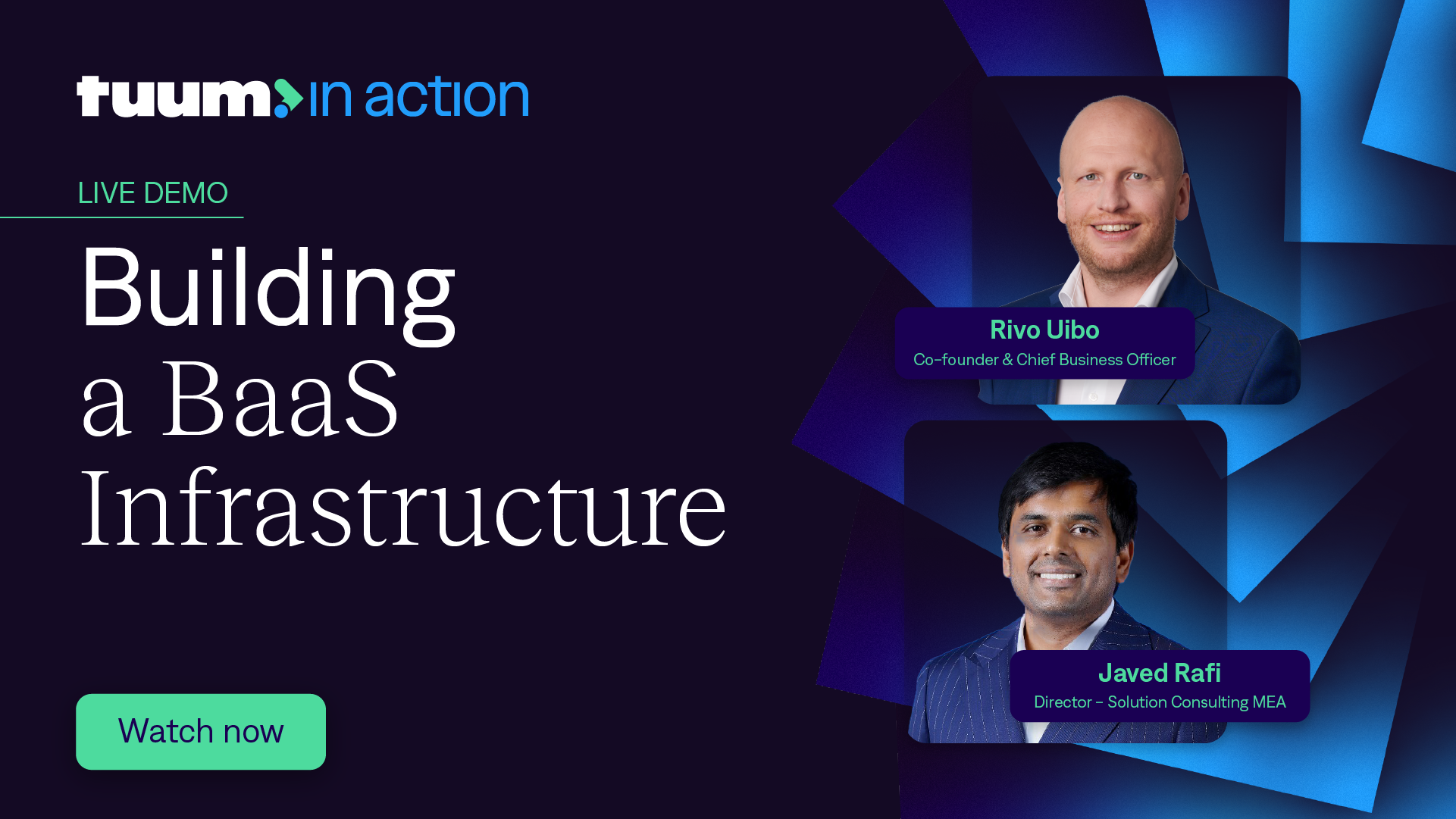 Building a BaaS Infrastructure – Tuum in Action, Episode 2 - Tuum