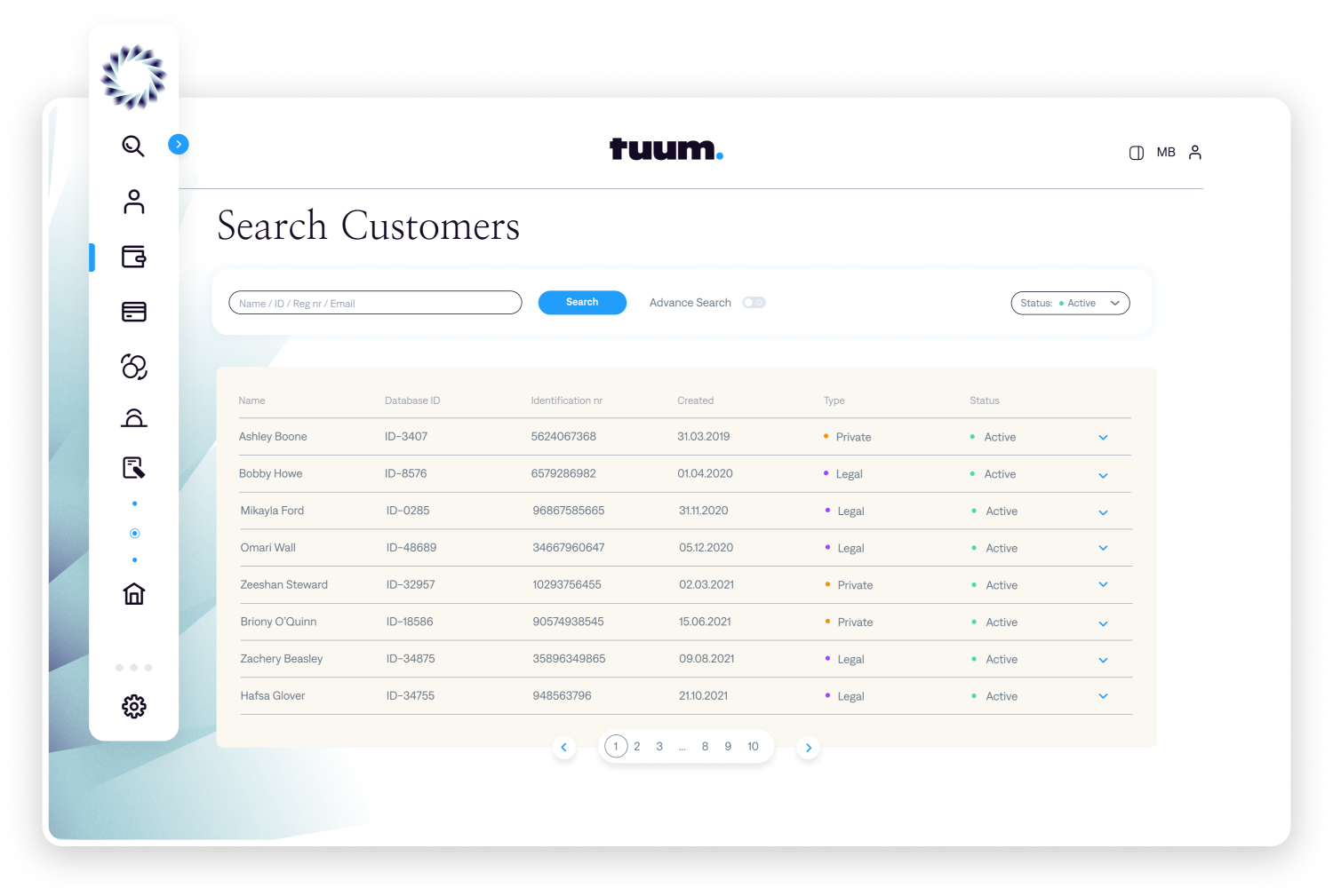 Core Banking - Tuum